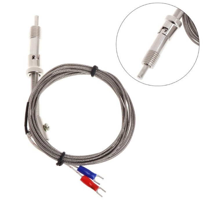 Jual Thermocouple Type K Bayonet Probe Kabel 2M Stainless Temperatur ...