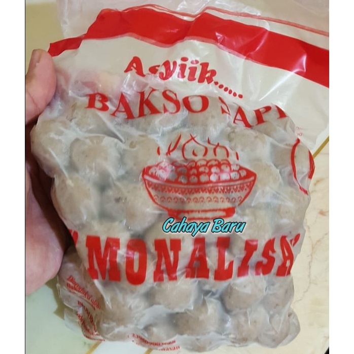 Jual BAKSO SAPI HALUS MONALISA M ORIGINAL ISI 100 PCS | Shopee Indonesia