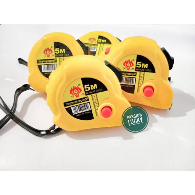 Jual METERAN ROLL ROL 5 METER MEASURING TOOLS | Shopee Indonesia