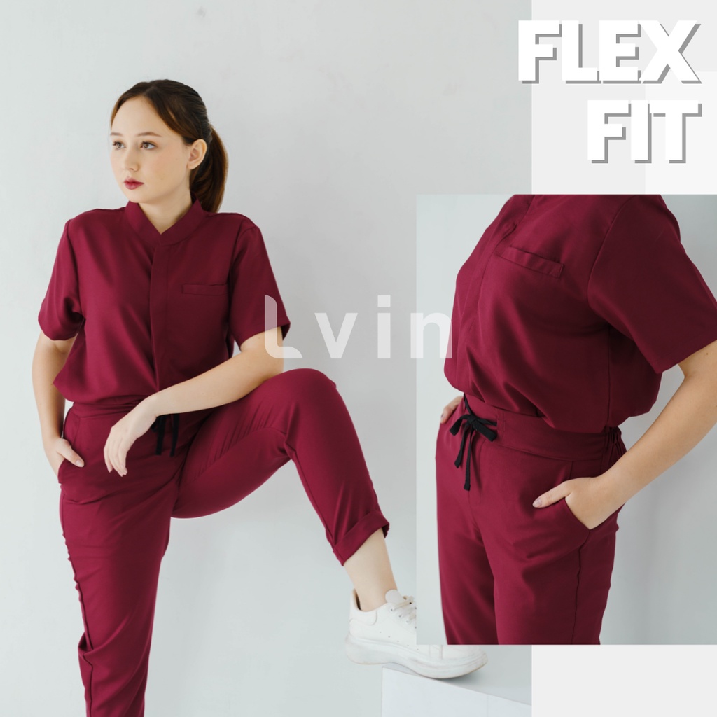 Jual [ Lvin ] FLEX FIT - Baju OKA / Baju Jaga / Set Baju Celana Jaga ...