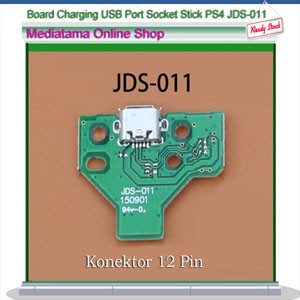 Jual Board Charging USB Port Socket Stick PS4 Seri JDS-011 Controller DualShock Konektor 12 Pin ...