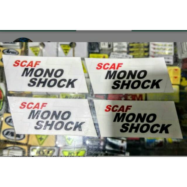 Jual Sticker Mono Shock Scaf Stiker | Shopee Indonesia
