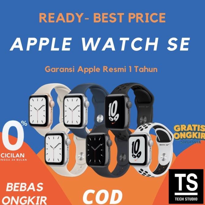 Jual (IBOX) Apple Watch SE 40mm 44mm Nike Grey Blue Gold Starlight ...