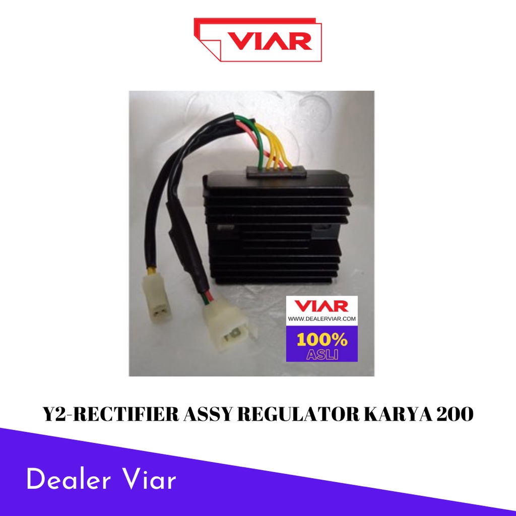 Jual Spare Part Viar kiprok karya 200 Karya 200 -300cc Original (Y2-RECTIFIER ASSY REGULATOR ...