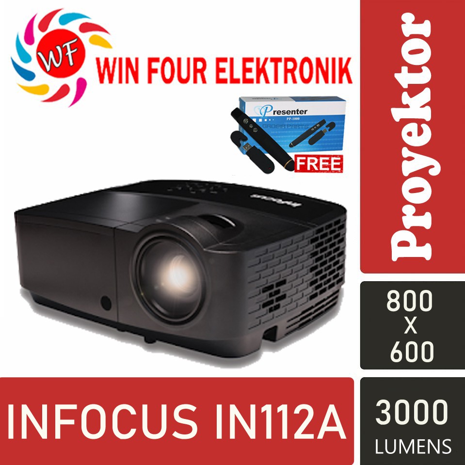 Jual Infocus Proyektor IN112A / 3000 Lumens / 15.000:1 / Proyektor Infocus / Proyektor | Shopee ...