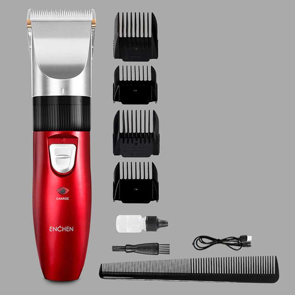 Jual Enchen Alat Cukur Elektrik Hair Clipper Trimmer Rechargerable ...