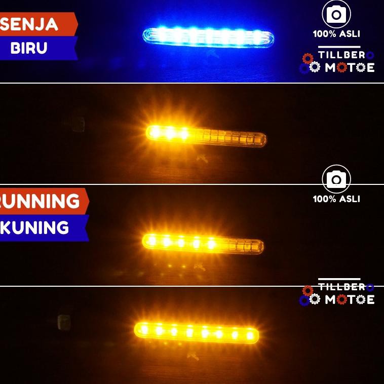 Jual Lampu Running SEIN SEN SENJA DRL LED Motor Universal Baut (KODE ...