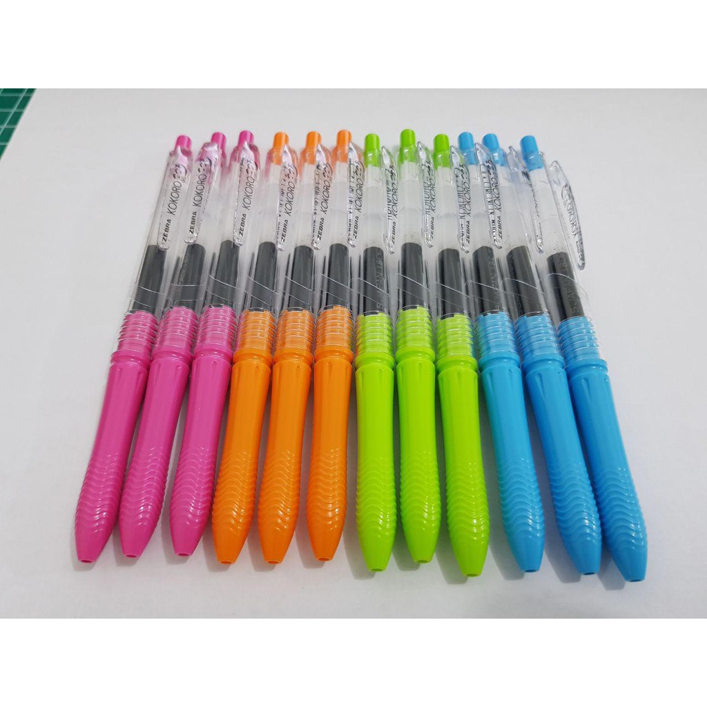 Jual Pulpen Zebra Kokoro Sweet Gel Tinta Hitam 0,5 mm (Barrel Colour ...