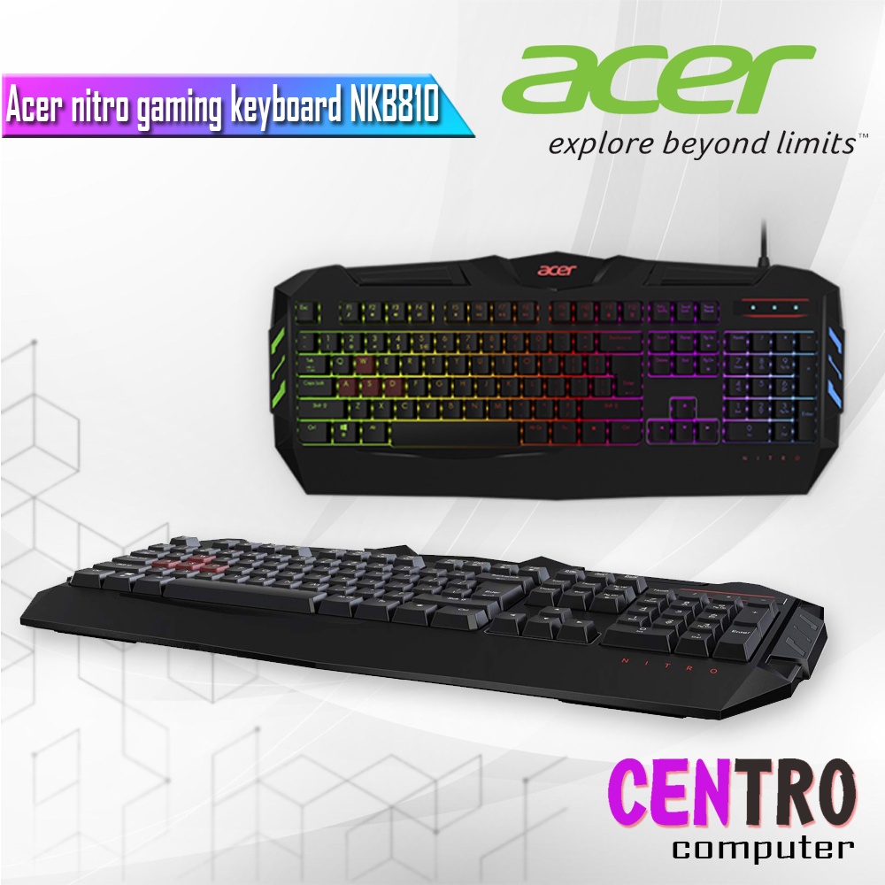 Jual Acer nitro gaming keyboard NKB810 - KEYBOARD NITRO NKB810 | Shopee ...
