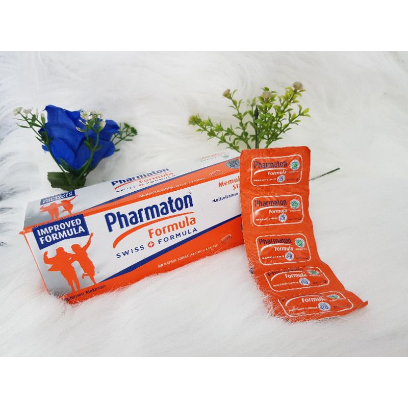 Jual Pharmaton formula per strip 5 kapsul | Shopee Indonesia
