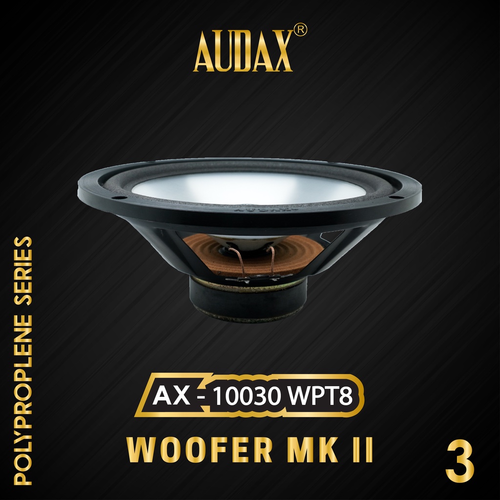 Jual Audax - Speaker Pasif 10" AX-10030 WPB8 Polypropylene Series ...