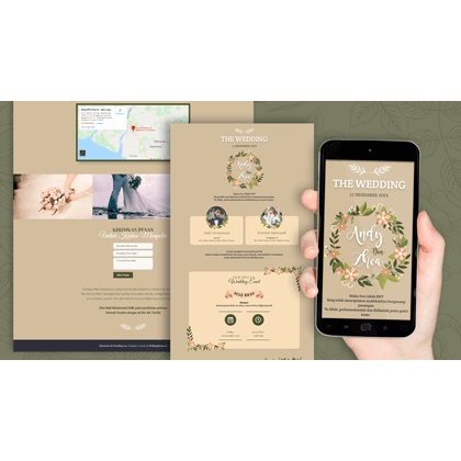 Jual Undangan Web Undangan Website Undangan Digital Undangan Pernikahan ...
