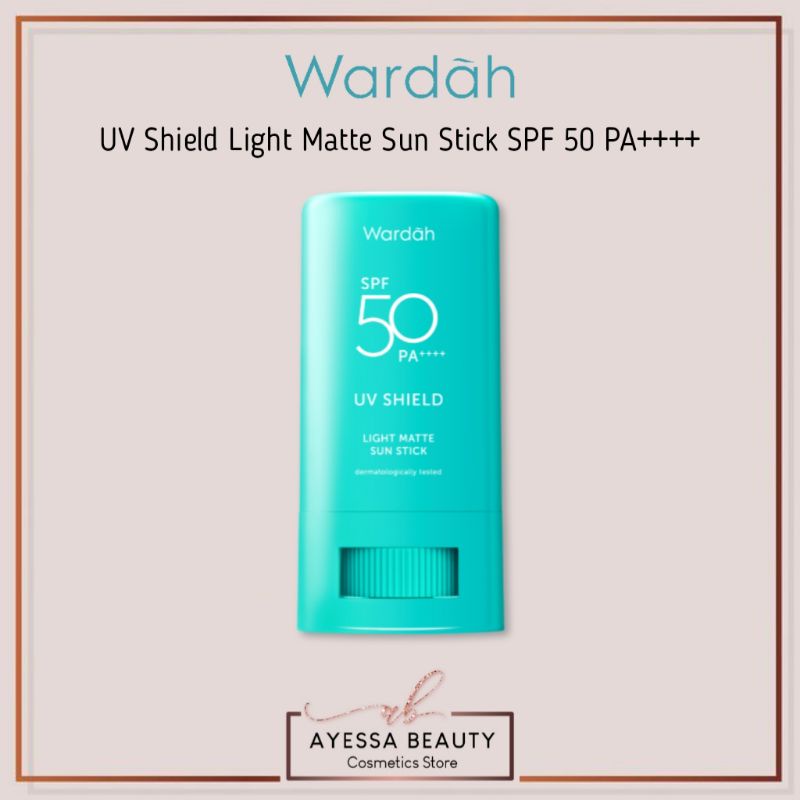Jual Wardah UV Shield Light Matte Sun Stick SPF 50 PA++++ 22gr | Shopee ...