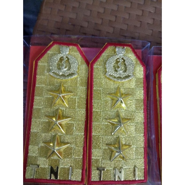 Jual pangkat letdjen pdu Tni AL kuwalitas original Bangkok | Shopee ...