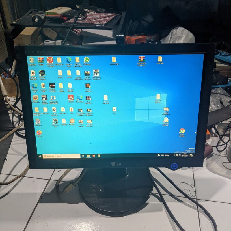 Jual Monitor LG flatron 17" L177ws8s second | Shopee Indonesia