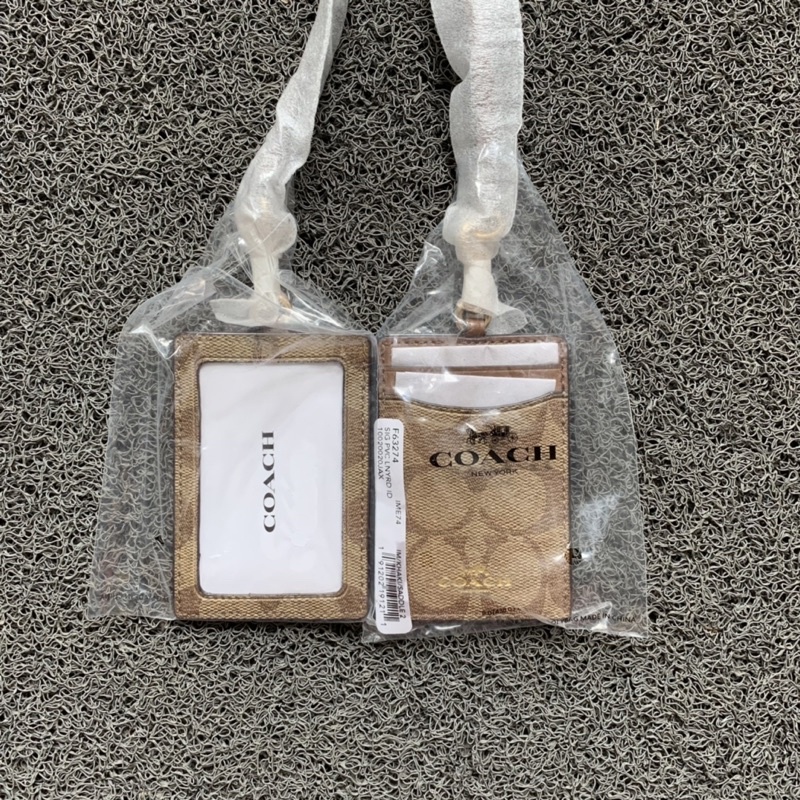 Jual [ORIGINAL] NAME TAG LANYARD ID CARD COACH ORI 100% | Shopee Indonesia