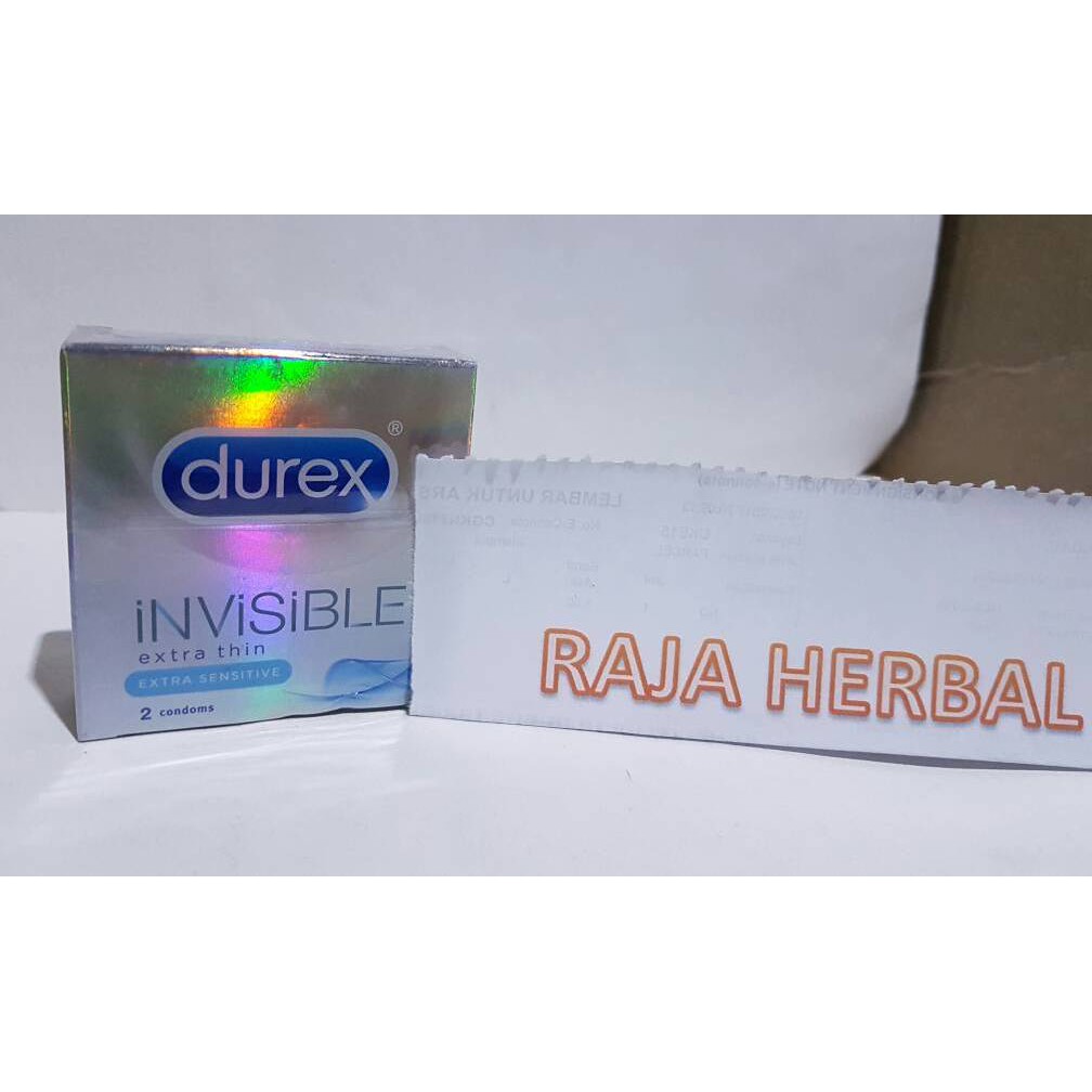 Jual DUREX Kondom Invisible Extra Thin | Kondom Tertipis | Shopee Indonesia