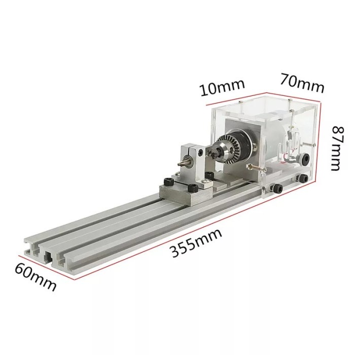 Jual mesin bubut kayu mini-wood working mini beads lathe-kerajinan kayu ...