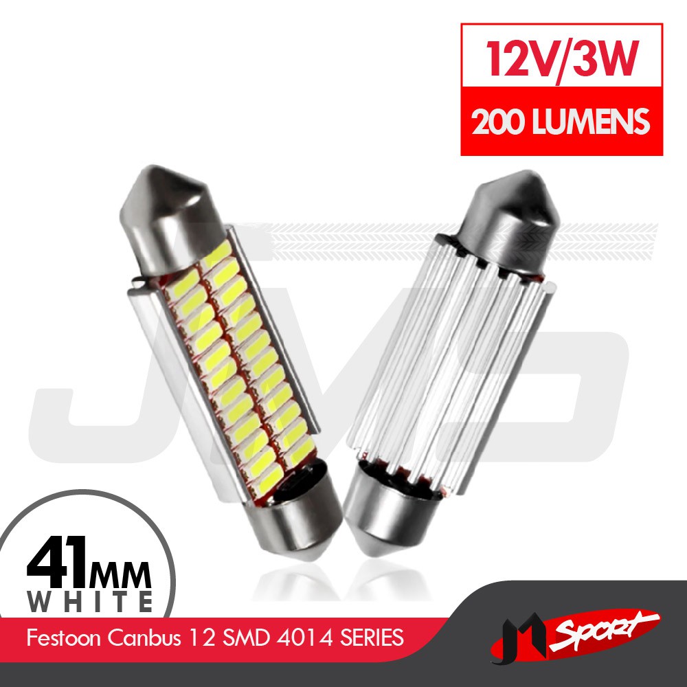 Jual Lampu LED Mobil Kabin / Plafon / Festoon / Double Wedge CANBUS 12 ...