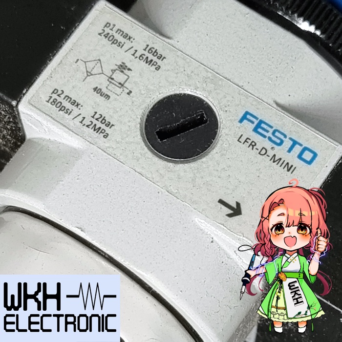 Jual FESTO LFR-D-MINI FD58 PORT 1/4 INCH FILTER REGULATOR | Shopee ...