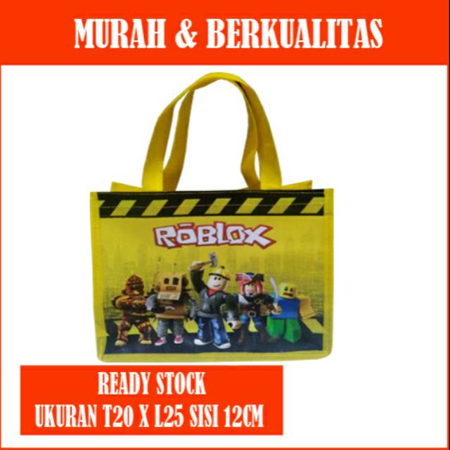 Jual Tas ultah ROBLOX ANAK/tas souvrnir ulang tahun ROBLOX | Shopee ...