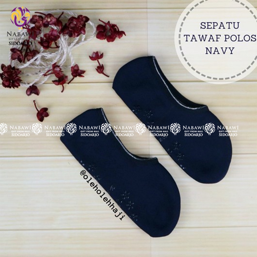 Jual Sepatu Tawaf Towaf Polos Slip/Kaos Kaki Tawaf Polos Wanita Murah ...