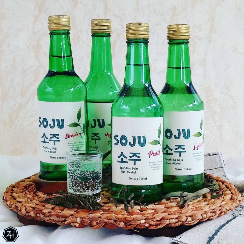 Jual minuman soju korea non alkohol rasa LEMON | Shopee Indonesia