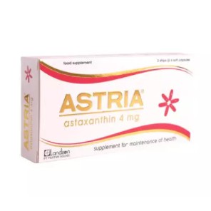 Jual Astria Astaxanthin 4 Mg 2Strip @6Kapsul Lunak | Shopee Indonesia