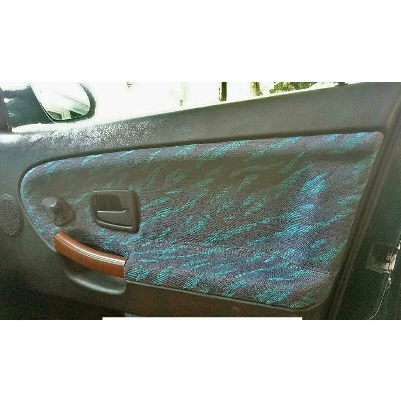 Jual Kain jok Mobil Warna Biru Fabric Original Look | Shopee Indonesia