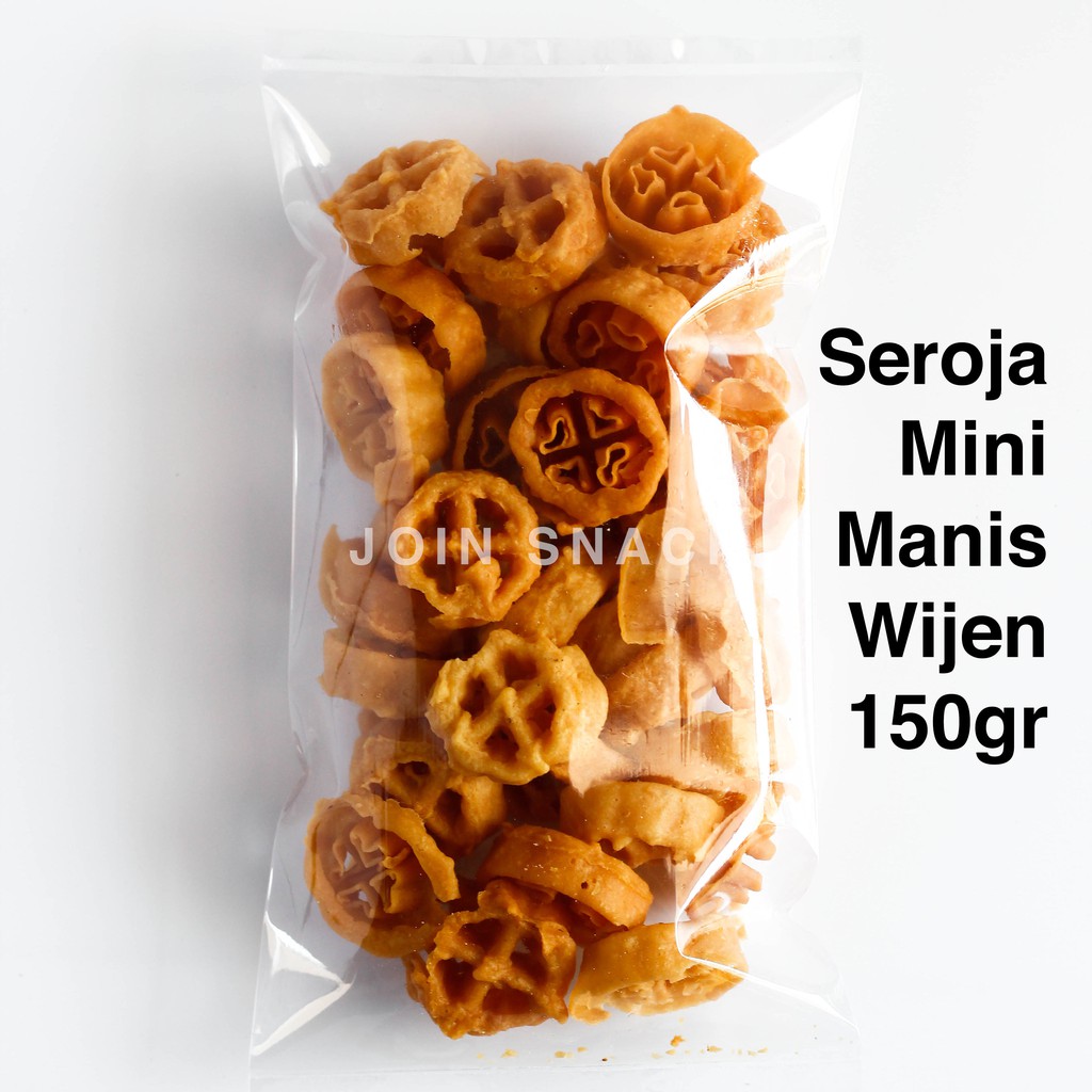 Jual Seroja Mini Saroja Kue Kembang Wijen Manis Asin Cemilan Enak ...