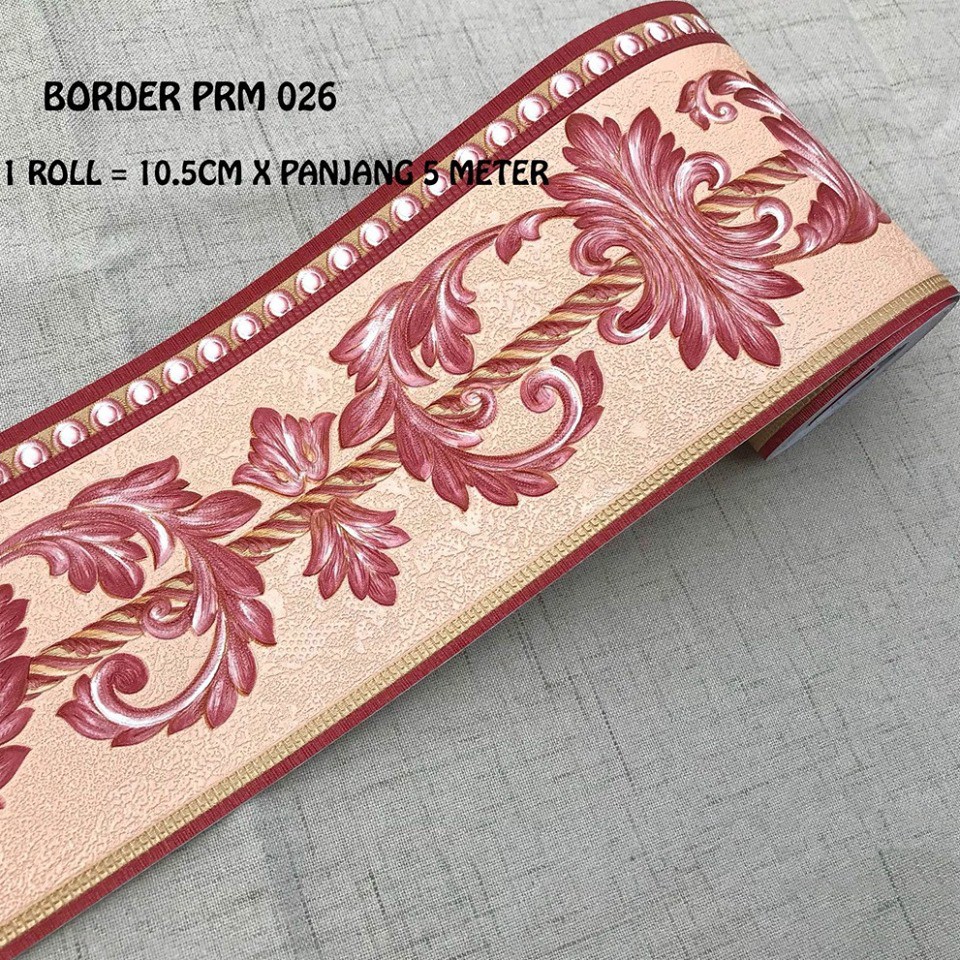 Jual BORDER LIST WALLPAPER LIST PREMIUM UK. 10CMX5M WALLPAPER LANTAI ...