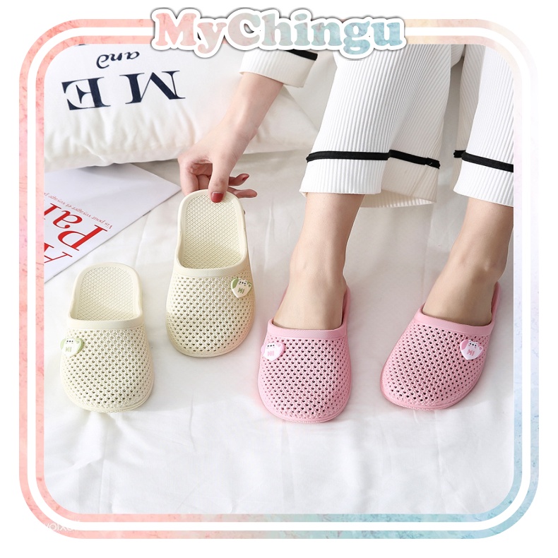 Jual Chingu SA004 Sandal Slop Import Motif Hi Kitty Sendal Selop Santai ...