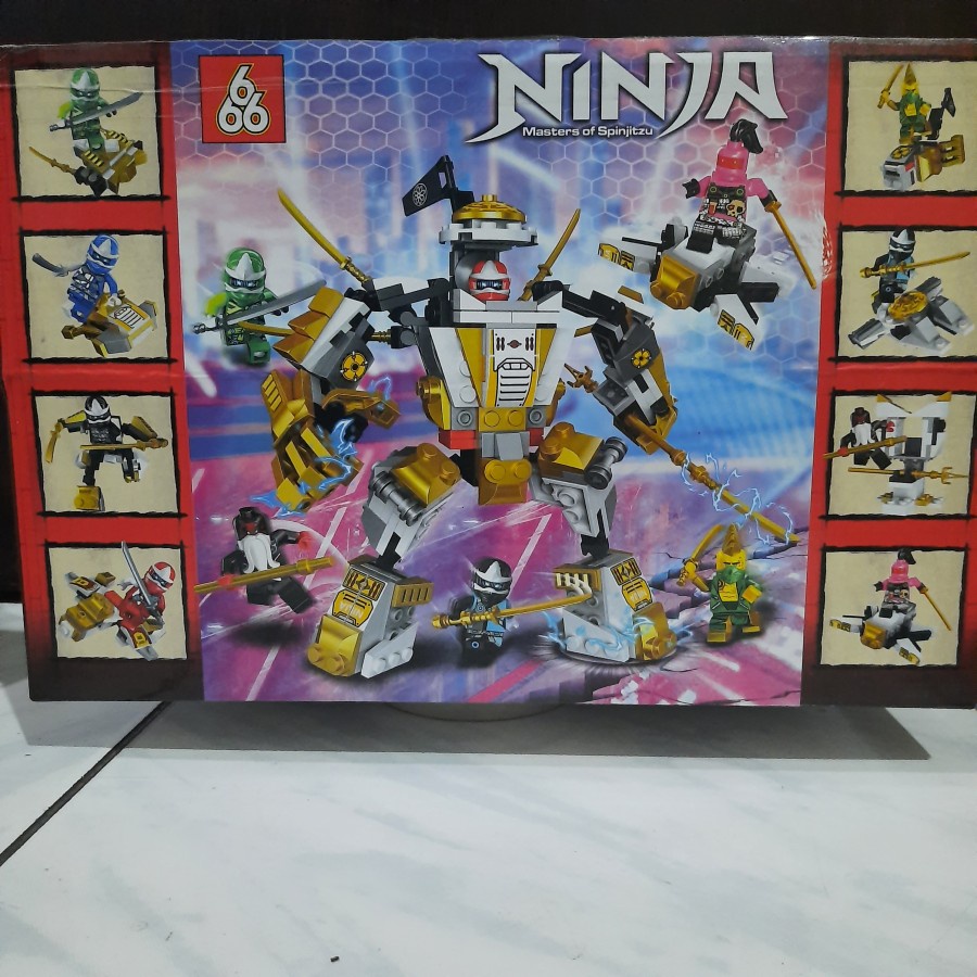 Jual Lego Block Ninjago The Samurai Warrior 8 in 1 | Shopee Indonesia
