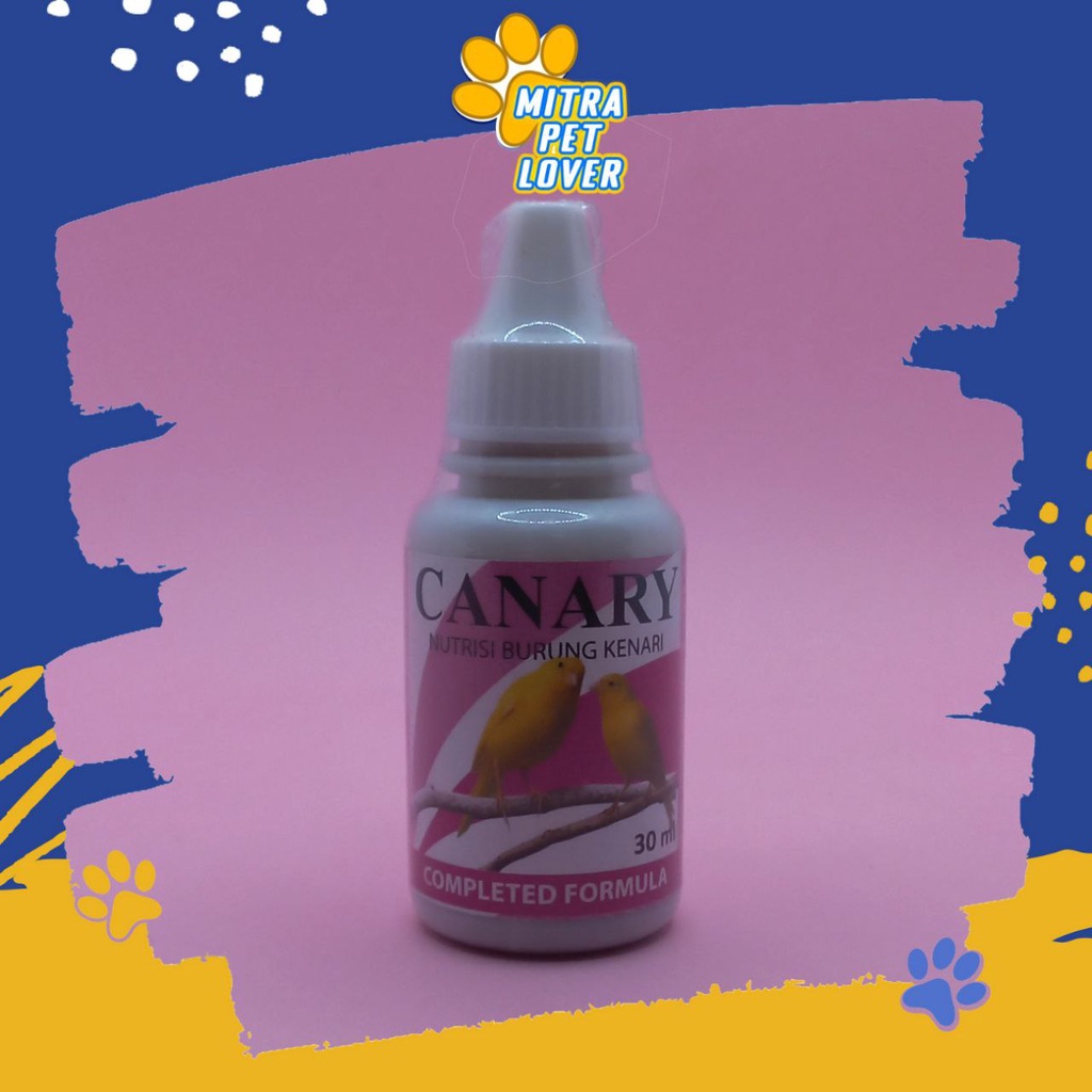 Jual NUTRISI BURUNG KENARI - CANARY 30 ML - SUPLEMEN UNTUK MEMPERKUAT ...