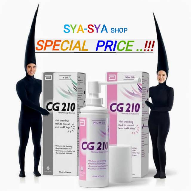 Jual CG210 Hair and Scalp Essence for men & women -80 ml. Penumbuh ...
