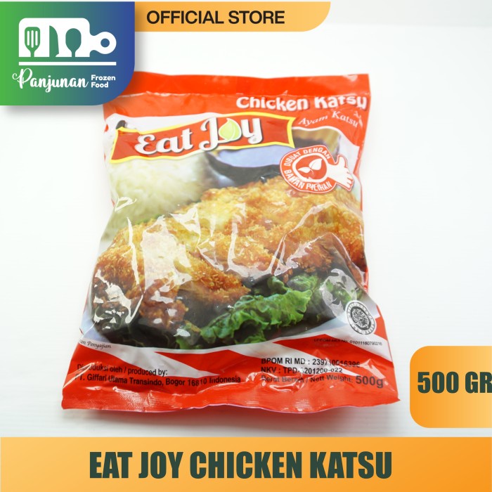 Jual Eat Joy Chicken Katsu 500 Gram Daging Dada Ayam Olahan Nugget ...