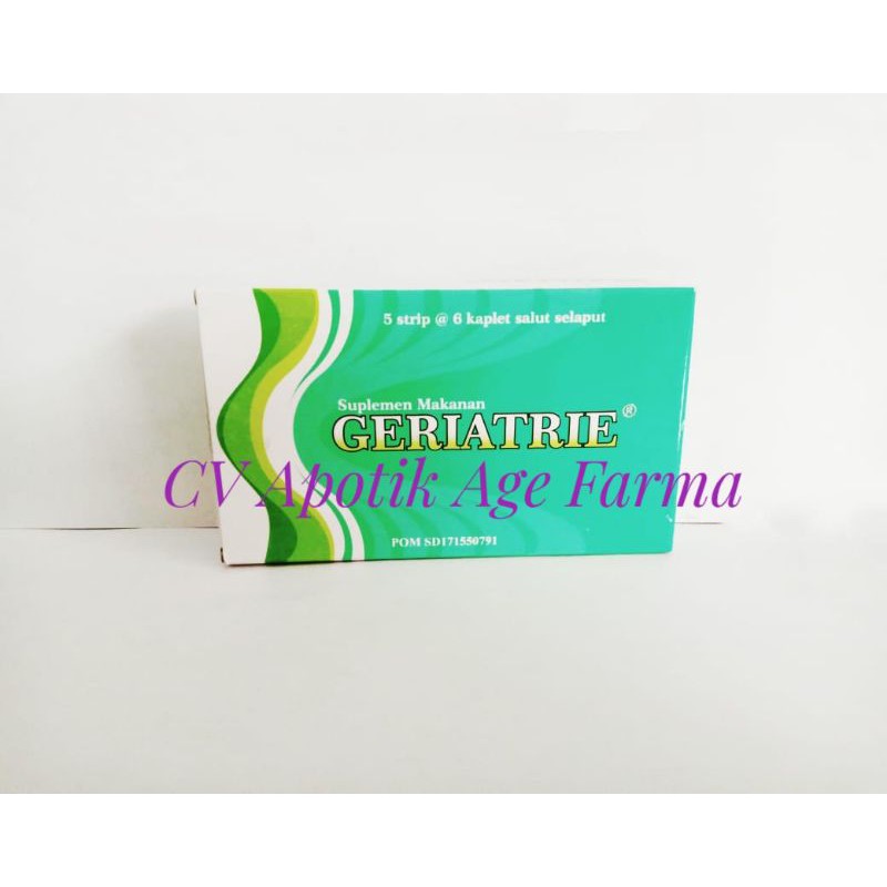 Jual Geriatrie Caplet isi 30 (Tropica) | Shopee Indonesia