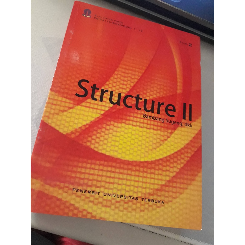 Jual Buku Modul Universitas Terbuka Structure II | Shopee Indonesia