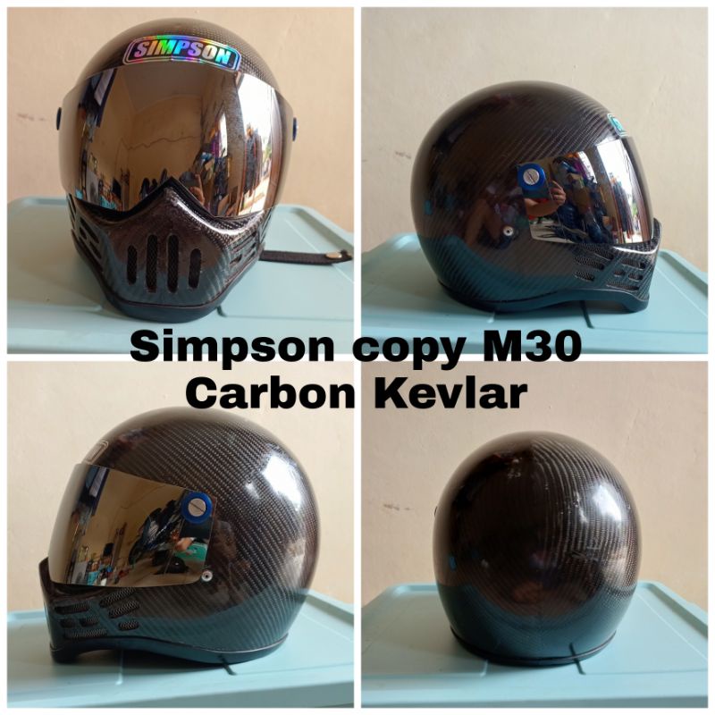 Jual Simpson M30 Carbon | Shopee Indonesia