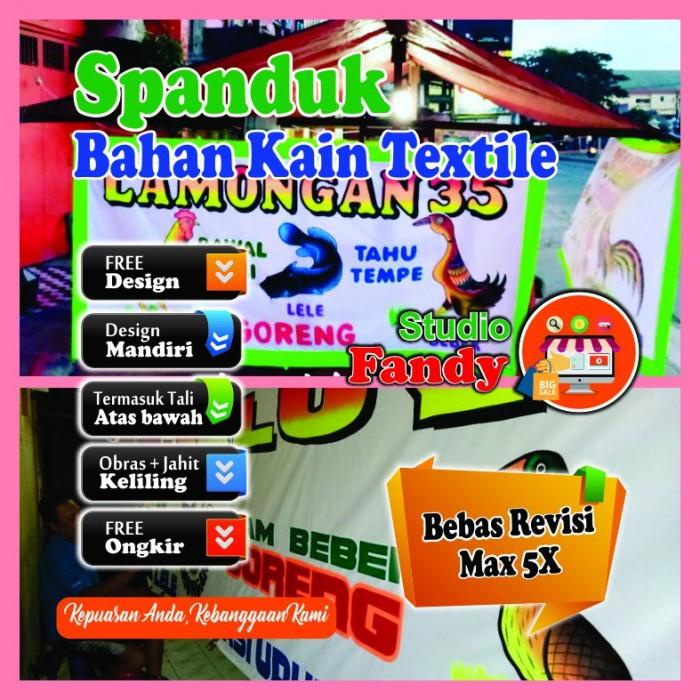 Jual Spanduk Kain Spanduk Pecel Lele Full Printing Free Design | Shopee ...