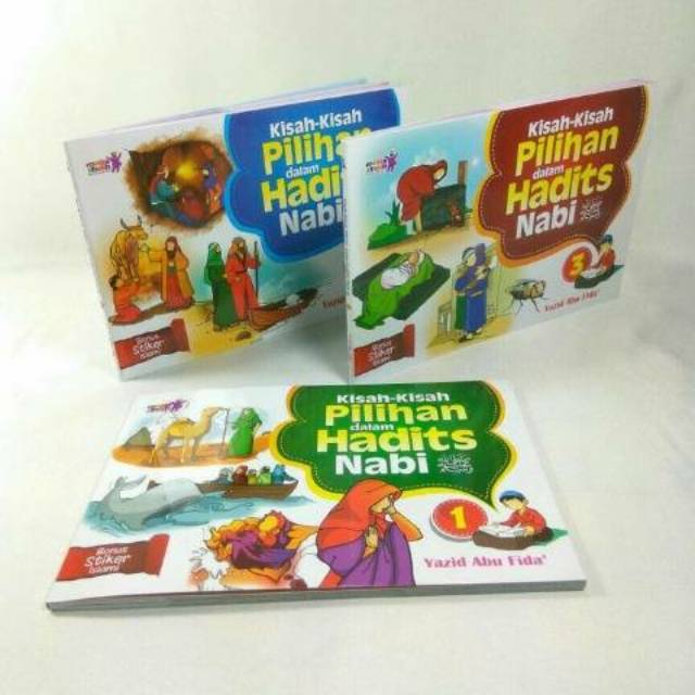 Jual Buku anak Kisah kisah pilihan dalam Hadits Nabi untuk Anak (3 buku) | Shopee Indonesia