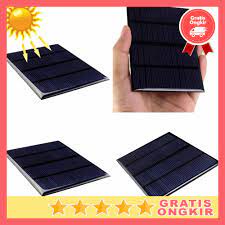 Jual Mini Star Modul Tenaga Surya Matahari Solar Cell Panel 12V 1.5W ...