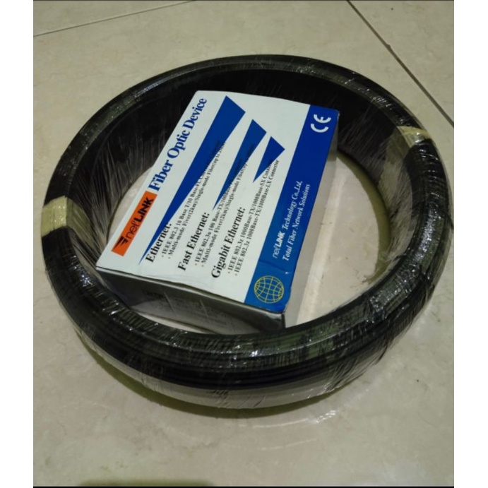 Jual Paket kabel fiber optik 100M dan sepasang netlink htb 3100 AB ...