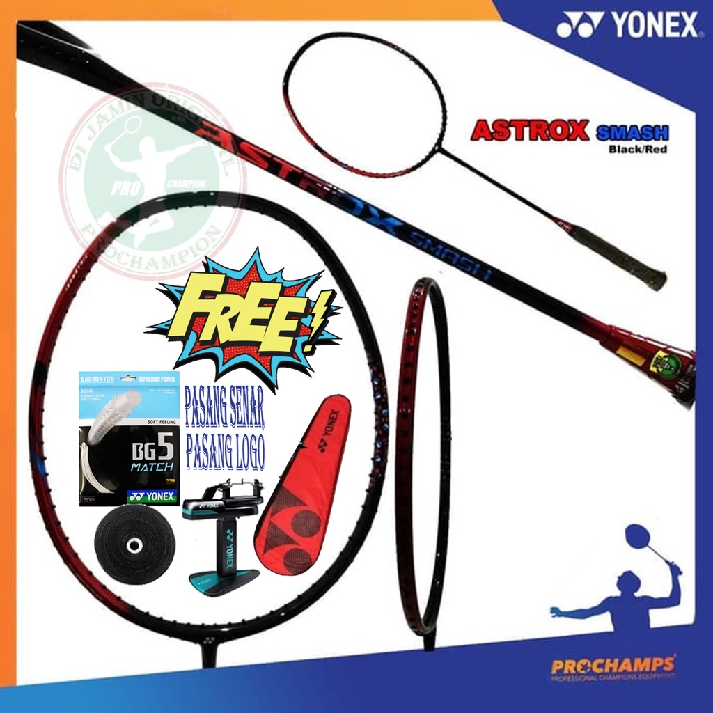 Jual Yonex Astrox Smash Raket Badminton Original | Shopee Indonesia