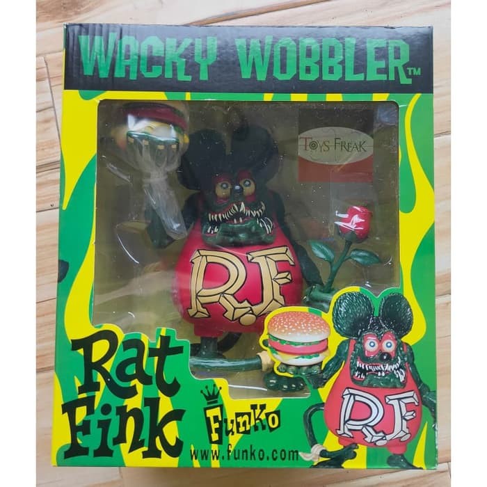 Jual Rat Fink Wacky Wobller Funko Hot Rot Figure | Shopee Indonesia