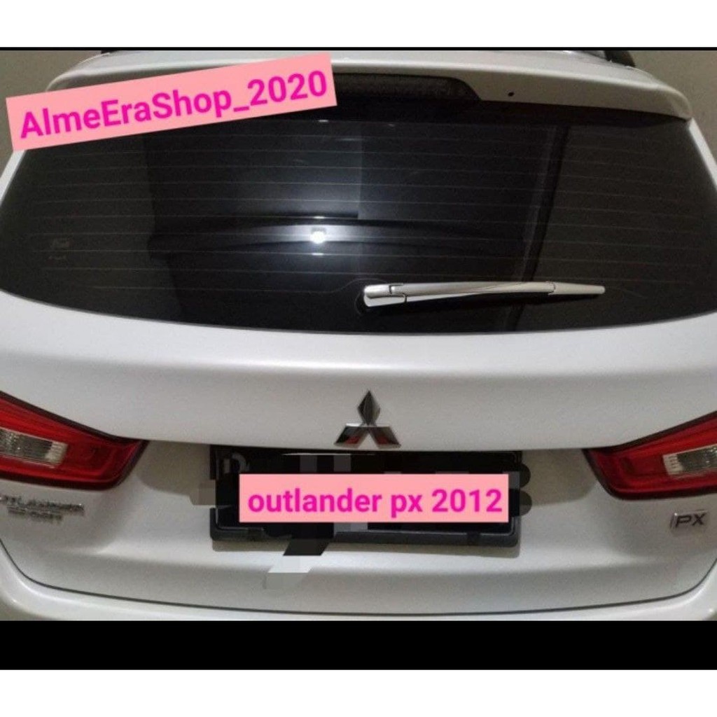 Jual Chrome Garnish Wiper Mitsubishi Outlander ( 3Layer ) | Shopee ...