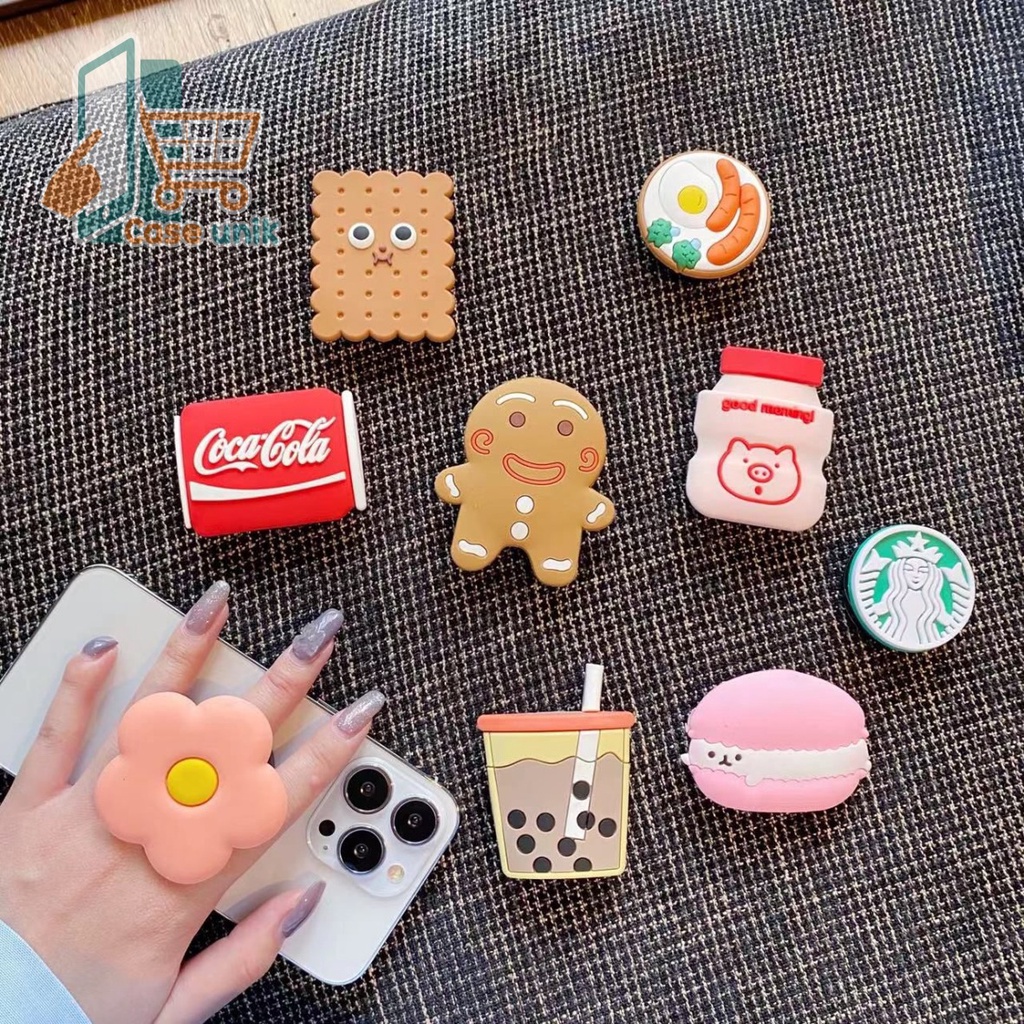 Jual CS3925 [KODE GT01-GT15] CARTOON - GRIPTOK RING 3D/ PHONE HOLDER ...