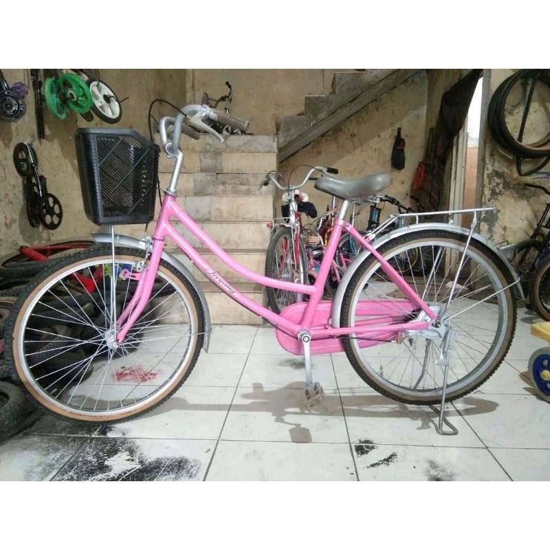 Jual sepeda keranjang sepeda keranjang dewasa sepeda keranjang wanita ...