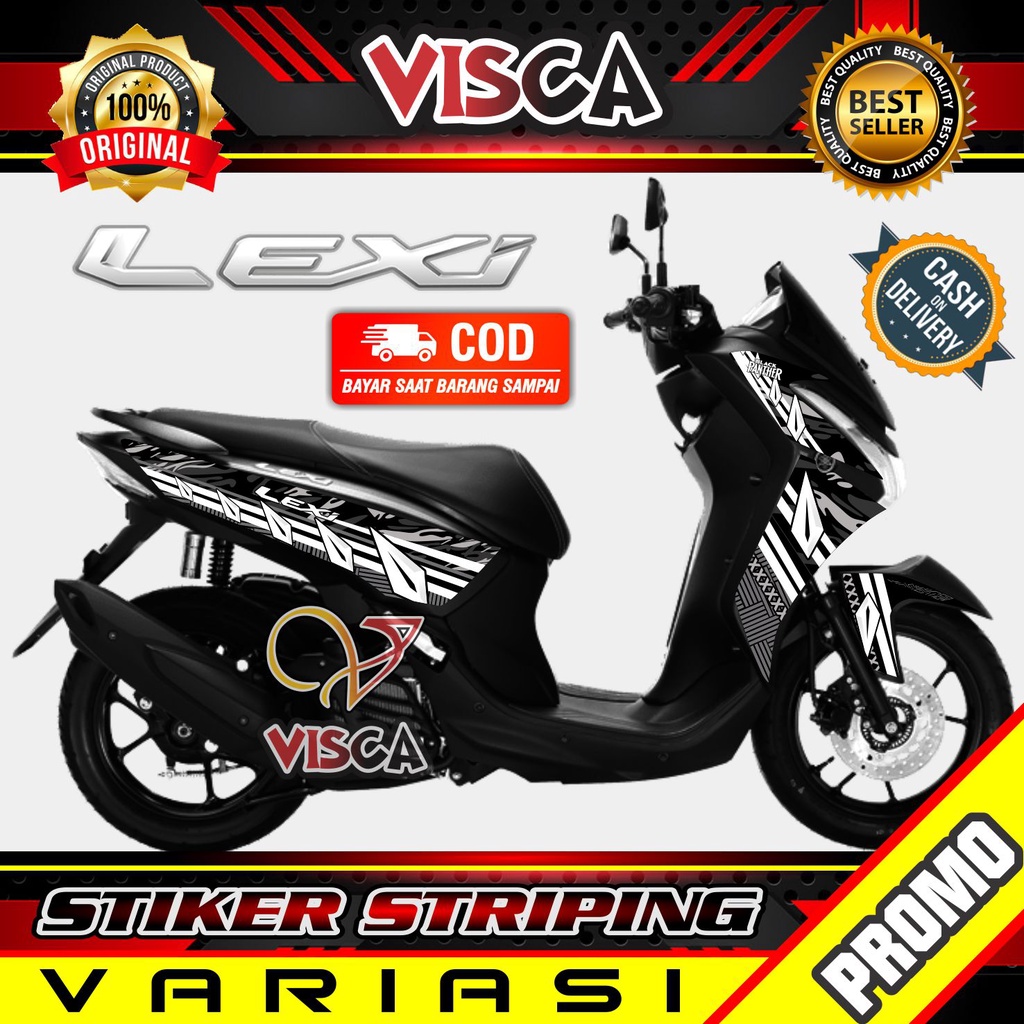 Jual Striping Lexi - Stiker Sticker Striping Variasi Lis Yamaha Lexi ...
