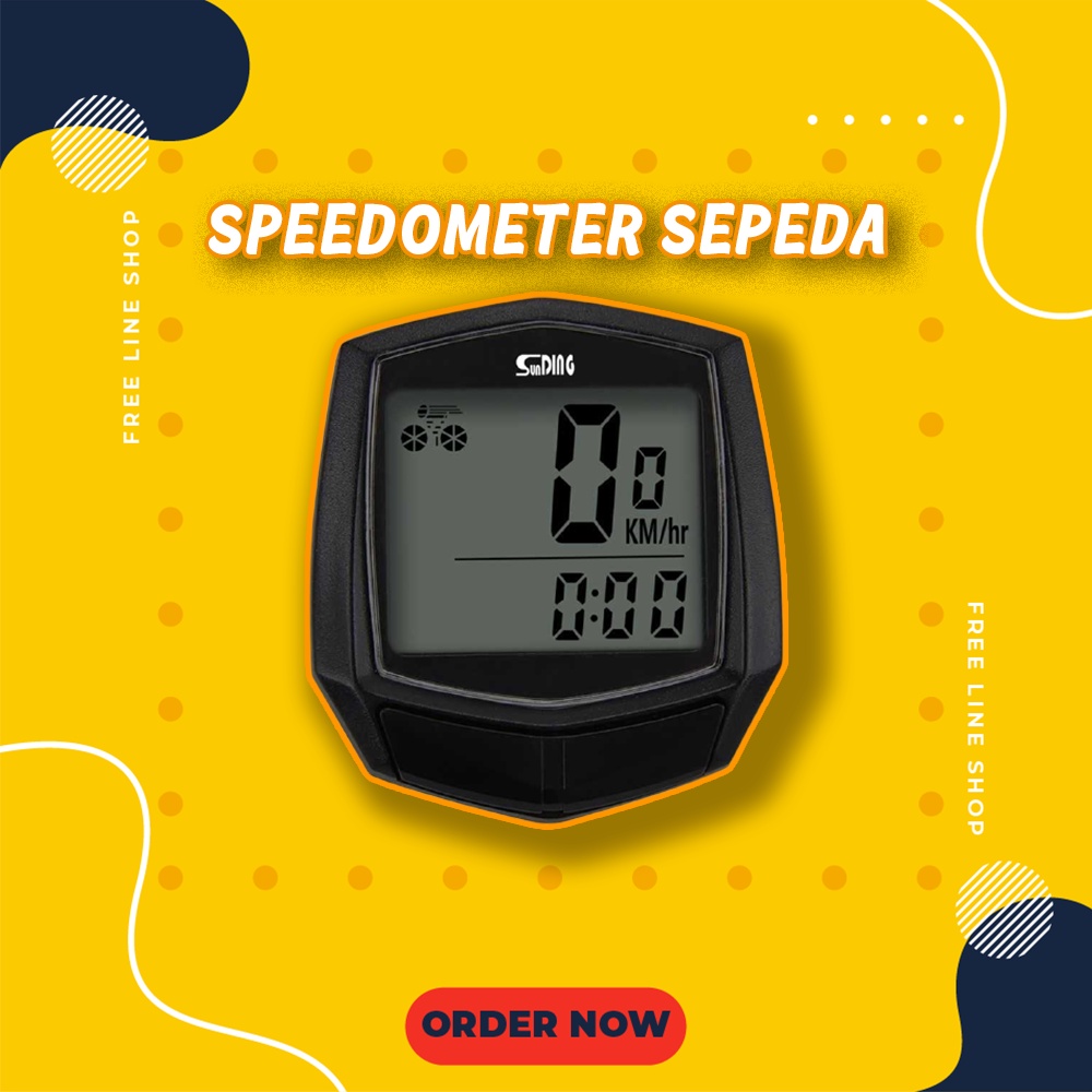 Jual Speedometer Monitor Sepeda - Speedometer digital sepeda Odometer ...